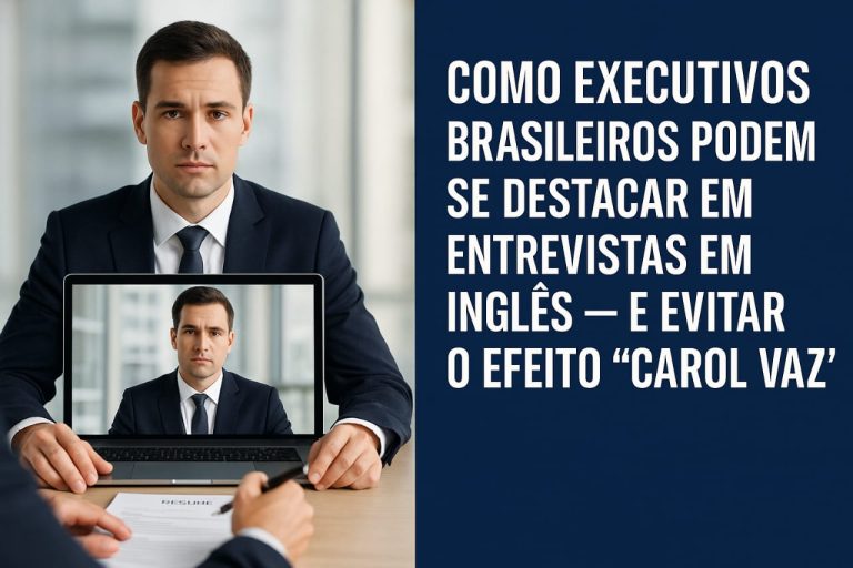 o caso carol vaz e entrevistas em ingles